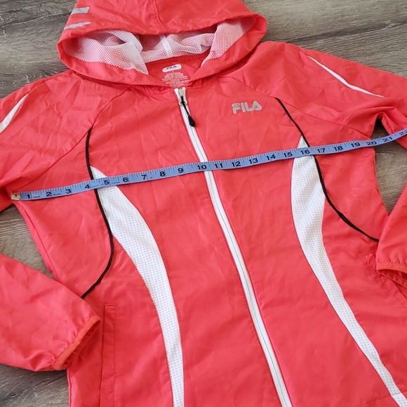 Fila | Jackets & Coats | Fila Lightweight Hooded Windbreaker Rain ...